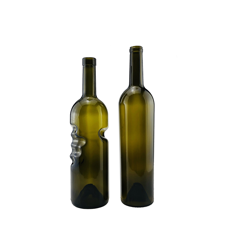Unique Shape Wine Bottle