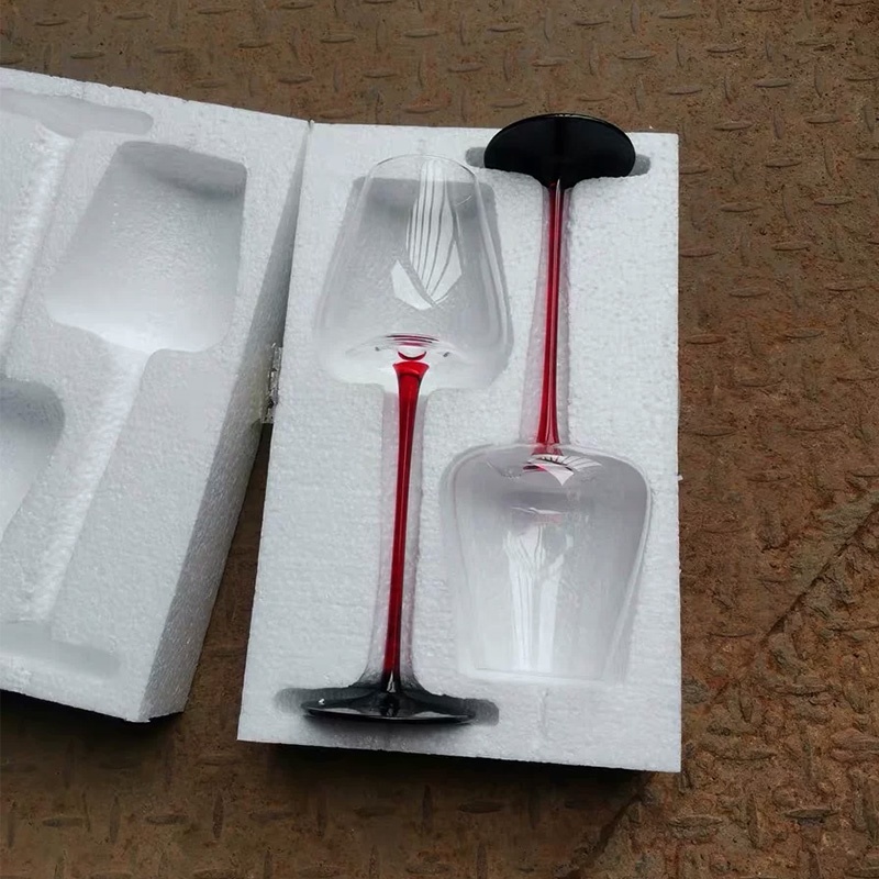 Red Long Stem Red Wine Glasses