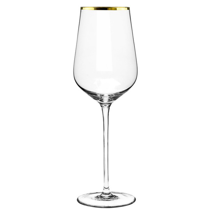 Various logo and color available wine glasses